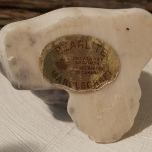 Accents | Vintage Pearlite Marblecraft Canada Small Sculpture Owl ...